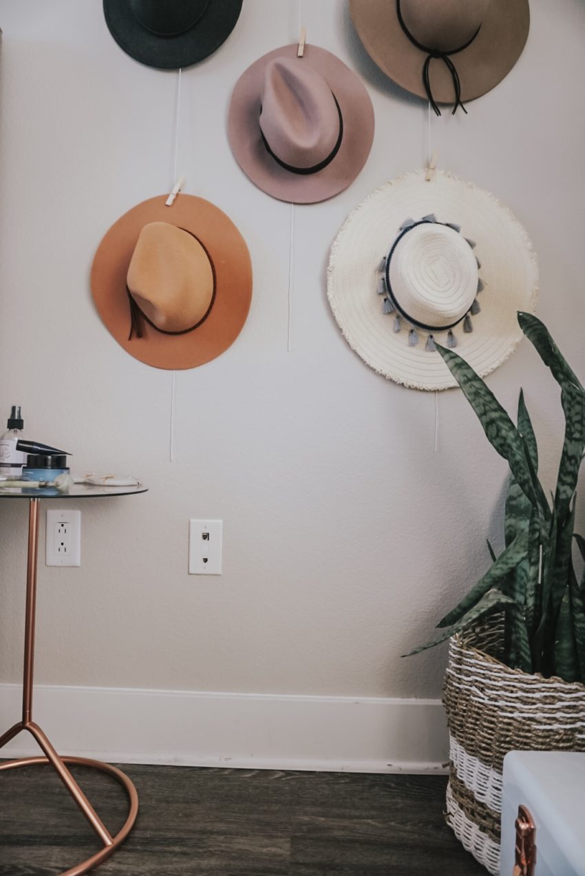 DIY hat organizer - Busy Being Blake
